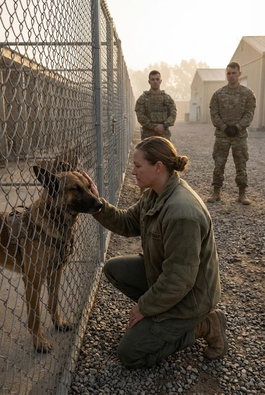 The “Uncontrollable” Military Dog Injured Four Handlers—Then a Calm ...